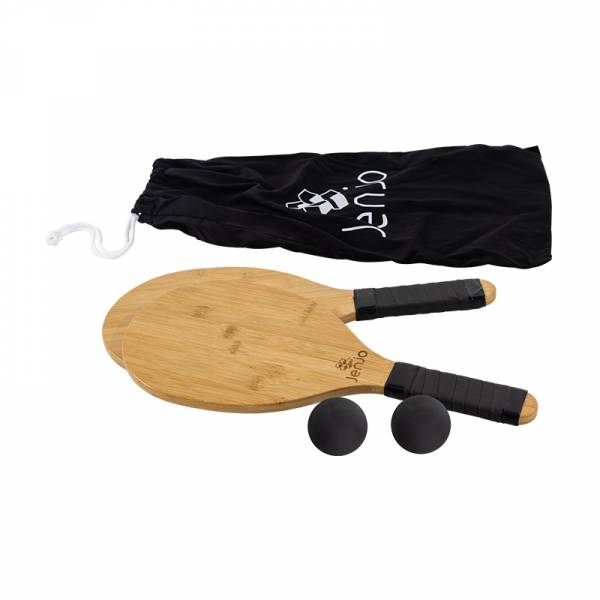 Wooden Frescobol Set - Chooze – The Seriously Good Care Product Portal