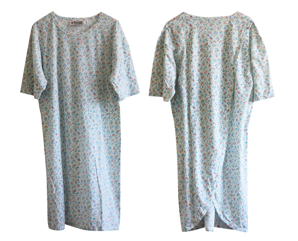 Petal Back Adaptive Nightie Short Sleeve - Chooze