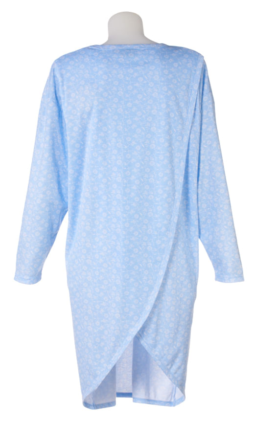 Petal Back Adaptive Nightie Long Sleeve - Chooze – The Seriously Good ...