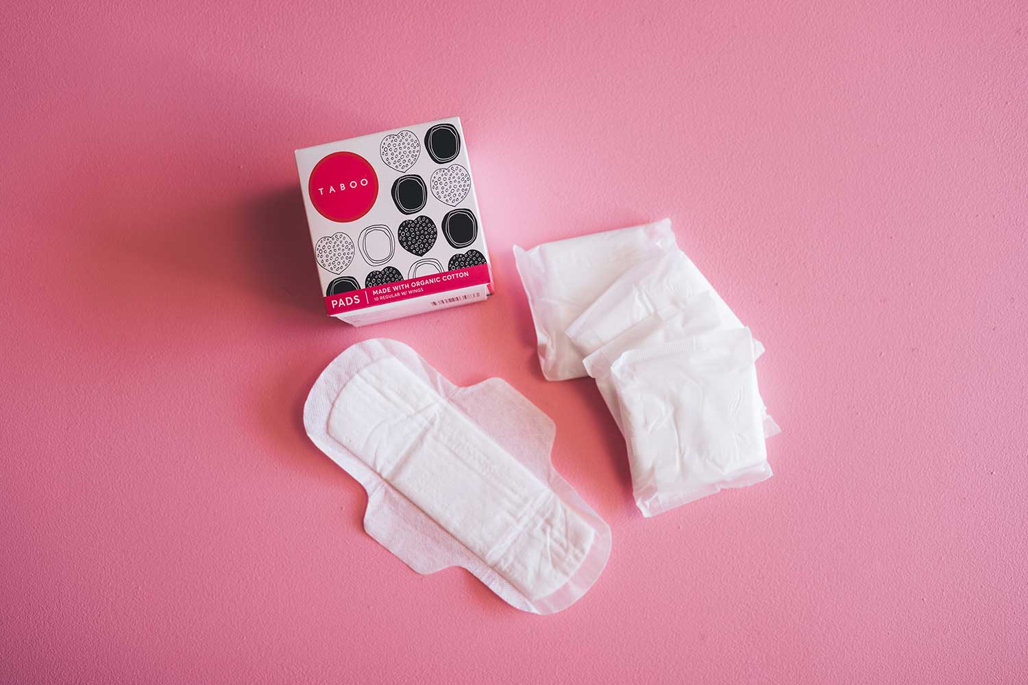 Organic Cotton Menstrual Pads (Regular) - Chooze