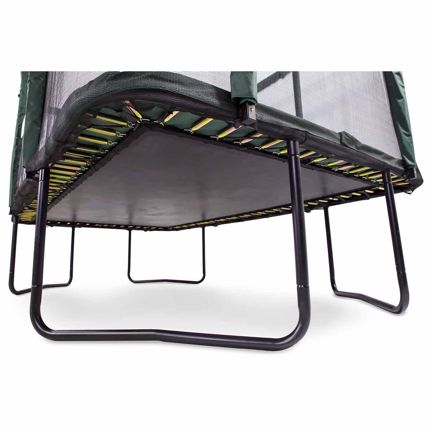 GeeTramp Force 9x14ft Rectangle Trampoline - Black Edition - High ...