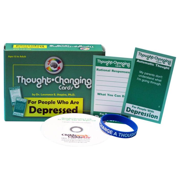 Thought Changing Cards - Depression - Chooze