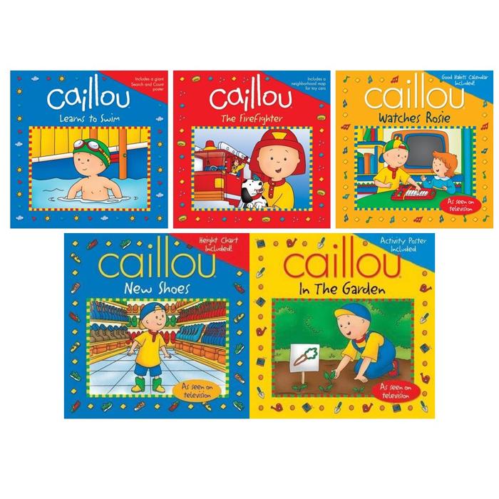 Caillou - Playtime Series (5 Books) - Chooze – The Seriously Good Care ...