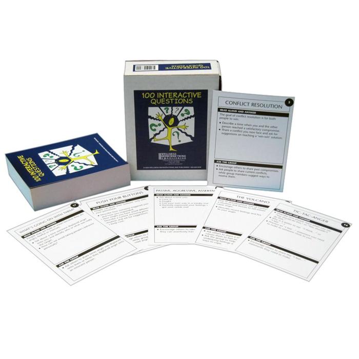 100 Interactive Questions Card Game - Chooze