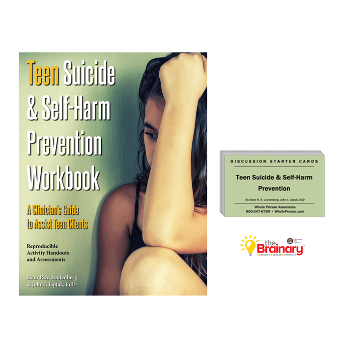 Teen Suicide & Self-Harm Prevention Workbook and Cards Pack - Chooze