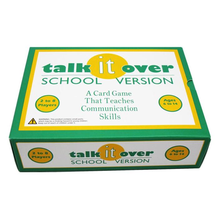 Talk It Over Card Game (School Version) - Chooze