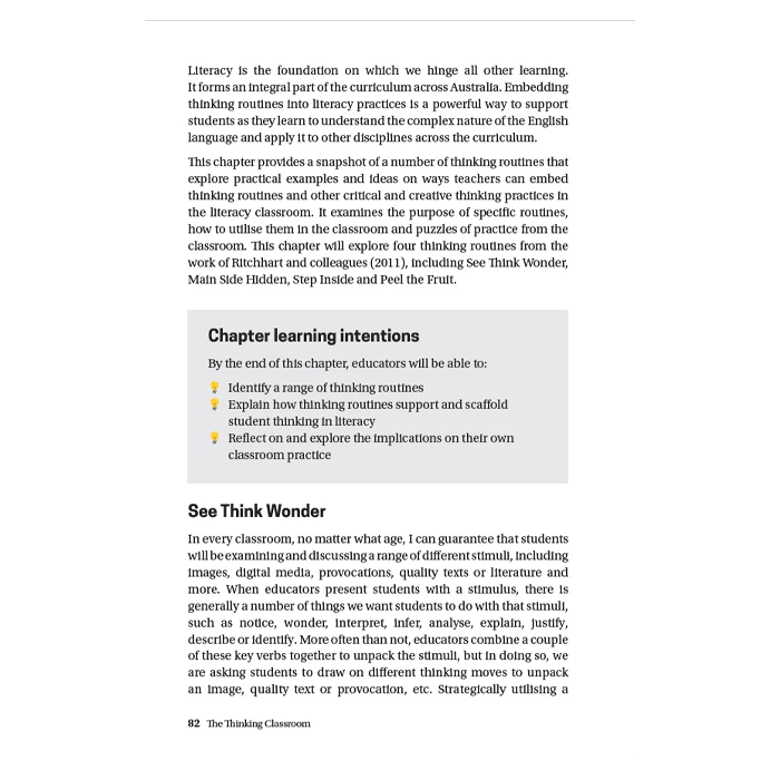 The Thinking Classroom - Chooze