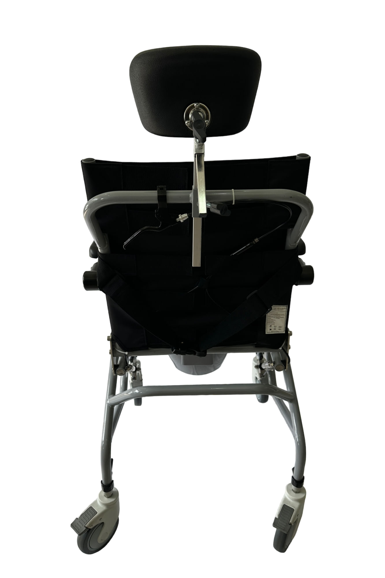 Aluminium Mobile Tilt in Space Shower Commode - Chooze