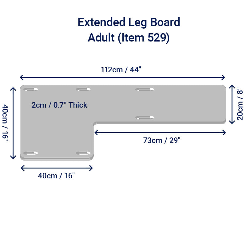 Extended Leg Board - Chooze