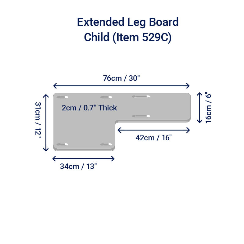 Extended Leg Board - Chooze
