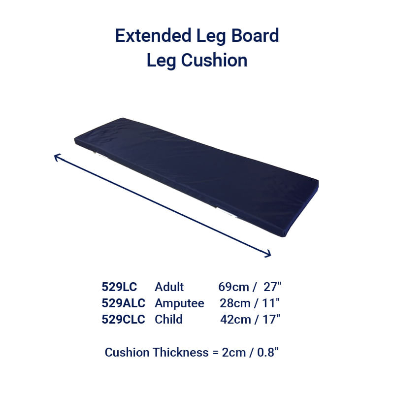 Extended Leg Board Cushion - Chooze