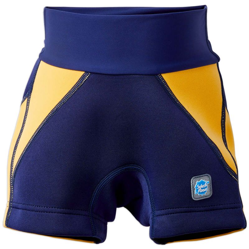 Toddler Splash Jammers Navy Yellow - Chooze