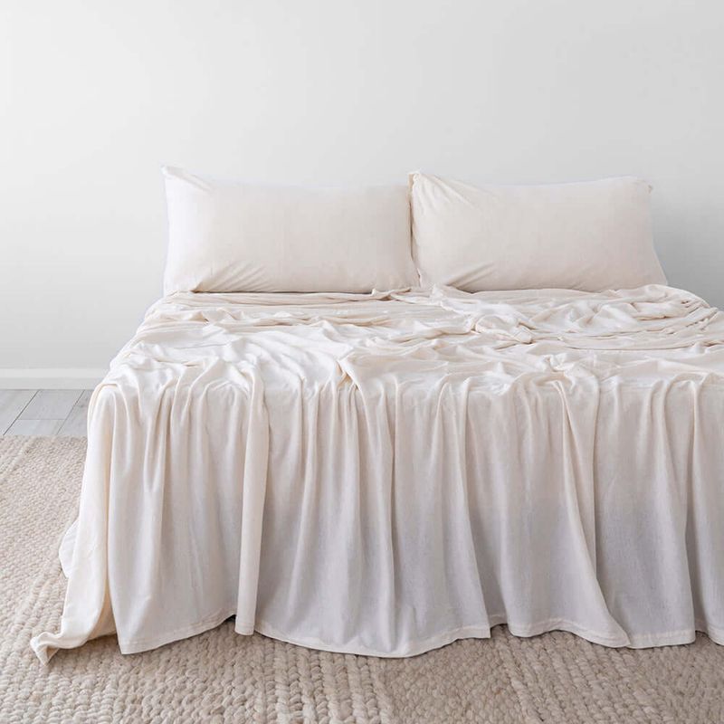 BedT Organica Sheet Set - Stone - Chooze