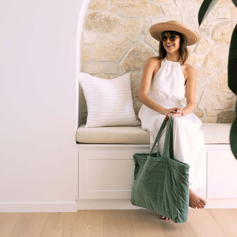 Nuno Tote Bag - Eucalyptus - Chooze