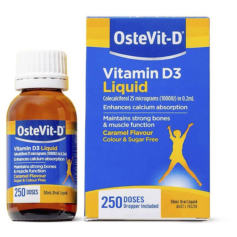 OsteVit-D Vitamin D3 Liquid 50mL - Chooze