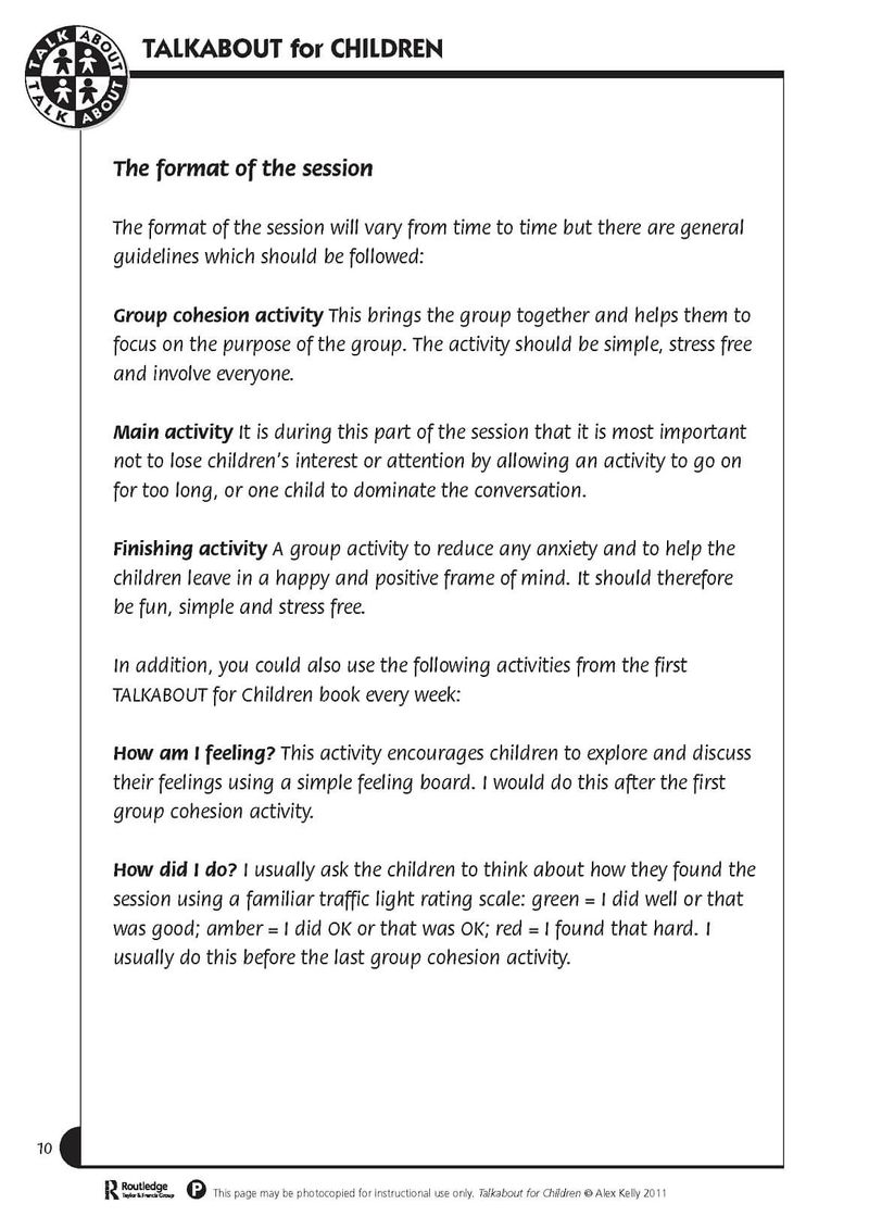 Talkabout for Children - Developing Social Communication 3ed. - Chooze