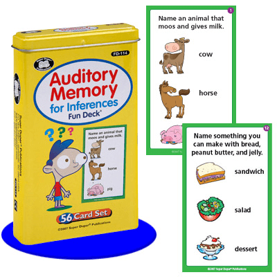 Auditory Memory for Inferences - Chooze
