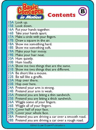 Basic Concepts In Motion Fun Deck - Chooze