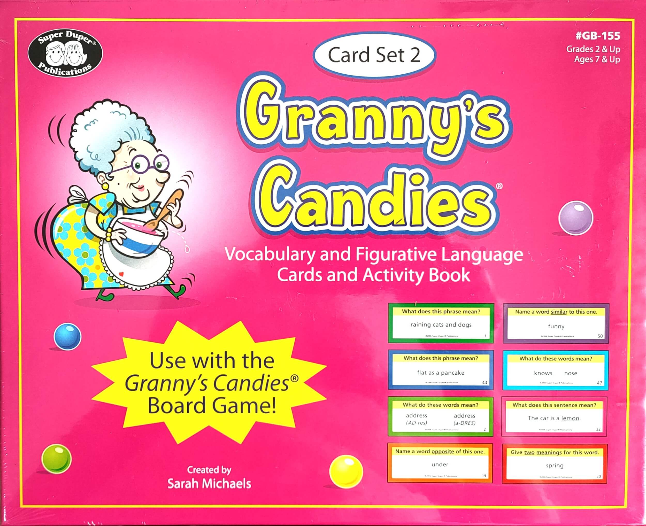 Granny's Candies Vocabulary And Figurative Language Add-On- Set 2 ...