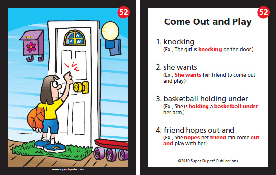 Sentence Building Fun Deck - Chooze