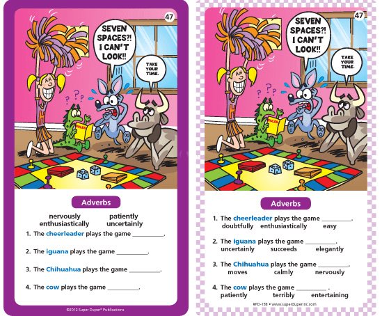 Sentence Fill-in Fun Deck - Chooze