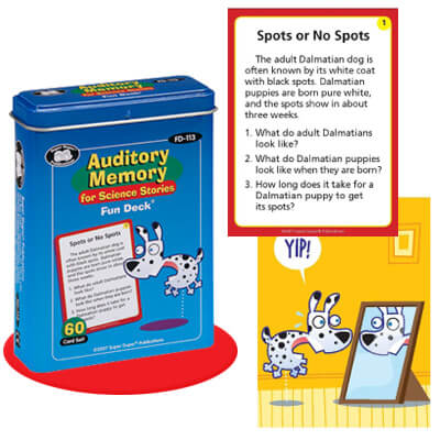 Auditory Memory for Science Stories - Chooze