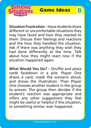 Difficult Situations Fun Deck - Chooze