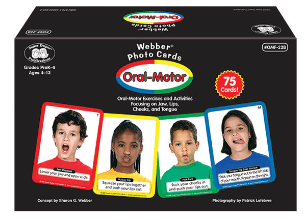 Webber Oral-Motor Photo Cards - Chooze
