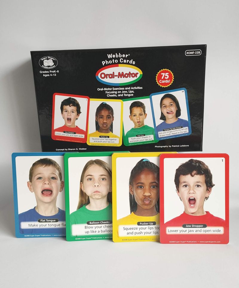 Webber Oral-Motor Photo Cards - Chooze