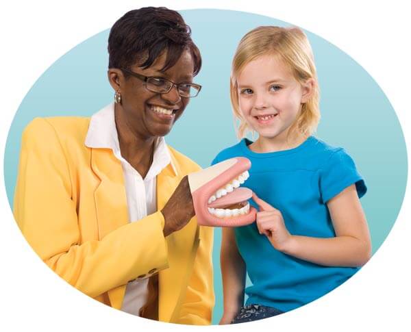 Jumbo Mighty Mouth Hand Puppet (with teaching instructions & brush ...