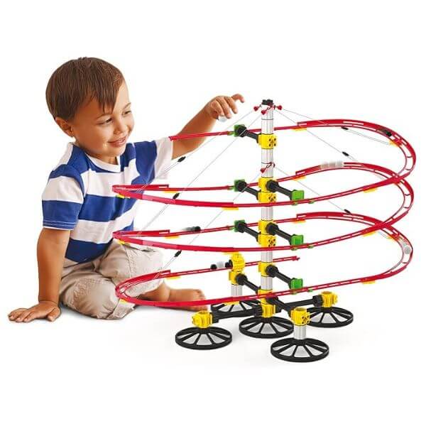 Quercetti Skyrail Suspension Basic-Marble Run - Chooze