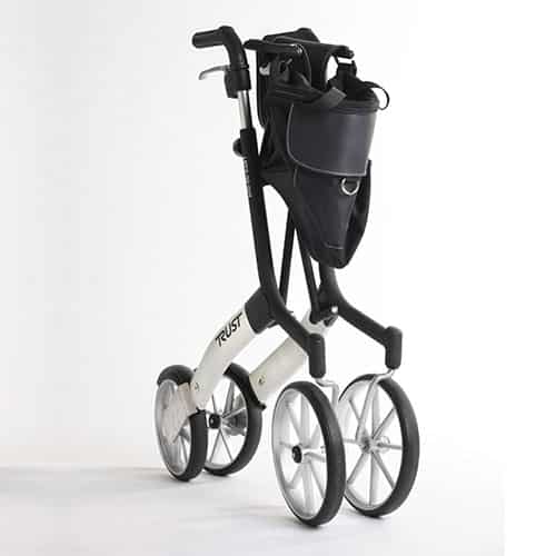 Trust Care Let's Go Out Outdoor Rollator / Walker +Bag and Backrest inc ...